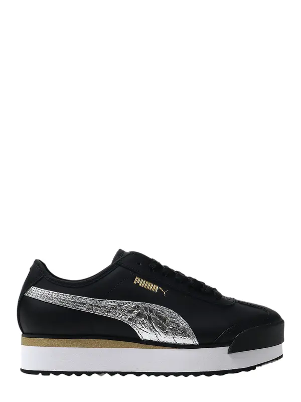 PUMA Roma Amor Metallic Sneakers - Black