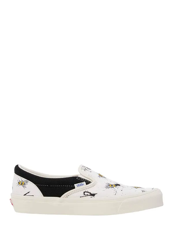 VANS Ralph Steadman X Og Classic Slip-on Lx 'bee' Sneakers - White