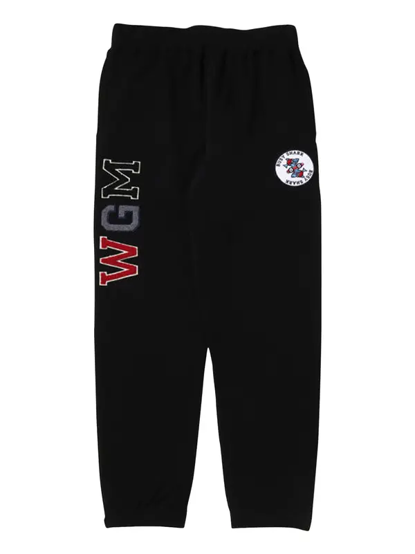 A BATHING APE Busy Shark Sweatpants - Black