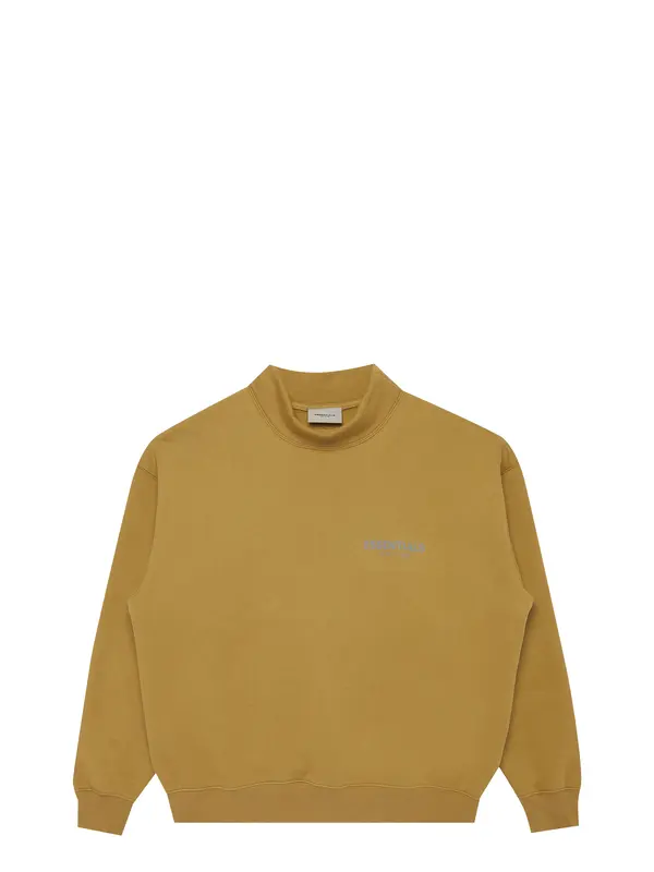 Fear Of God Pullover Mockneck 'amber - Yellow