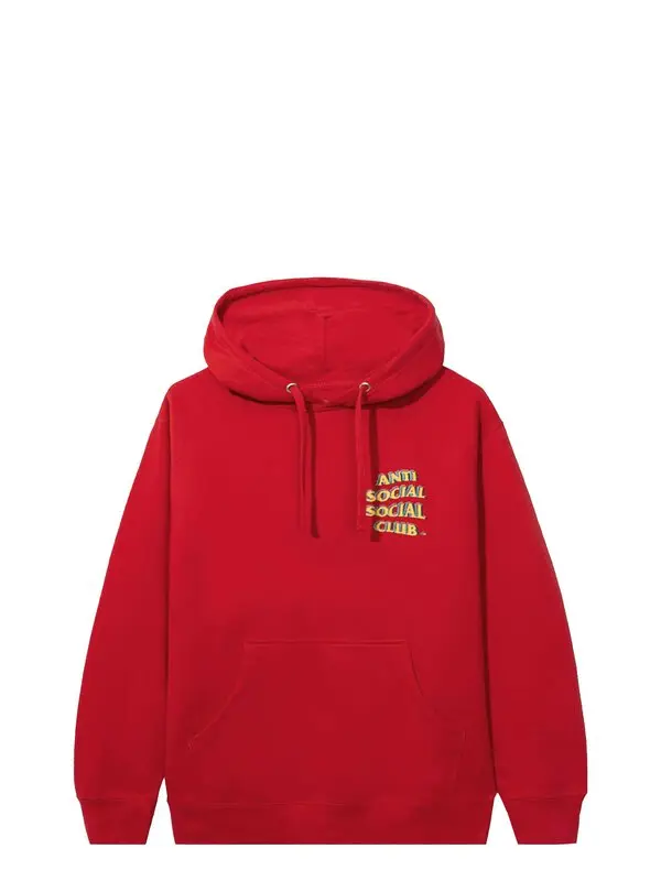 ANTI SOCIAL SOCIAL CLUB Stir Crazy Hoodie - Red