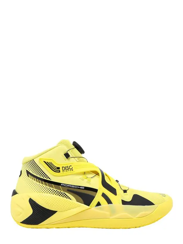 PUMA Porsche Legacy X Disc Rebirth Sneakers - Yellow