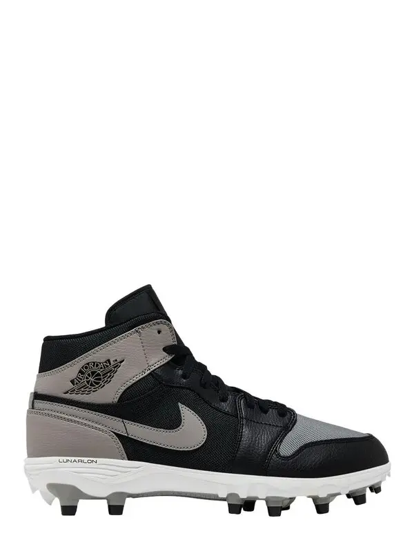 JORDAN 1 Mid Td Cleat - Grey
