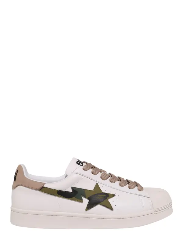 BAPE Skullsta #1 M1 Sneakers - White