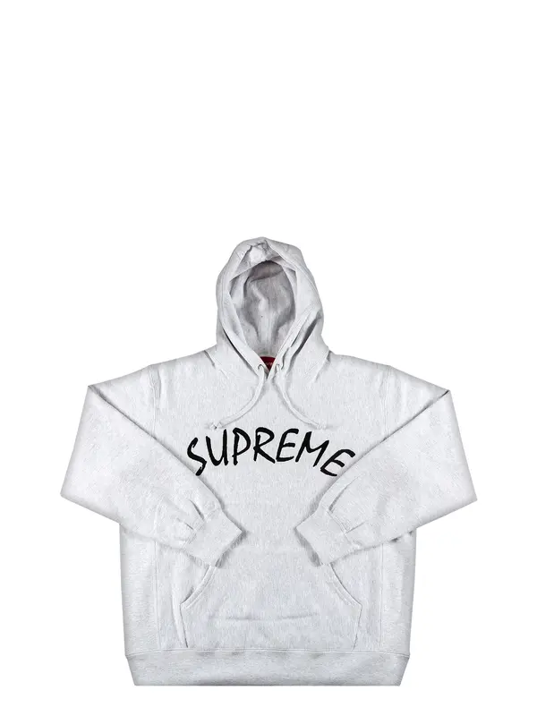 Supreme Ftp Arc Hooded Sweatshirt - Grey