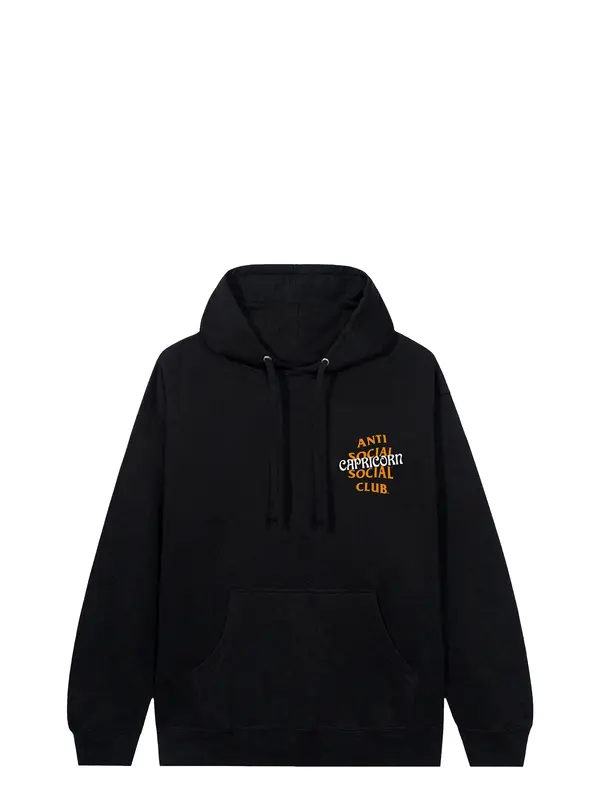ANTI SOCIAL SOCIAL CLUB Capricorn Hoodie - Black