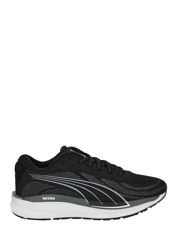 PUMA Magnify Nitro Knit Sneakers - Black