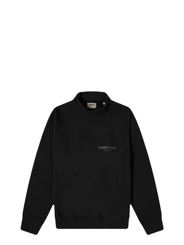 Fear Of God Pull-over Mockneck - Black