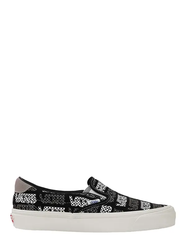 VANS Slip-on 59 Lx Logo Checkerboard - Black