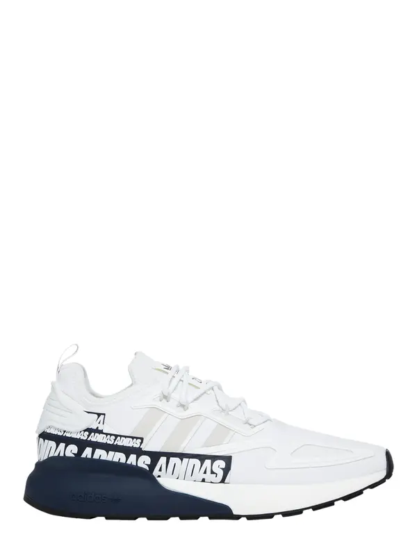 Adidas Zx 2k Boost Sneakers With Graphic Logo - White