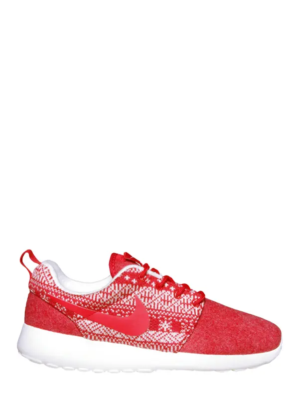 Nike Wmns Roshe One 'christmas Sweater' Sneakers - Red