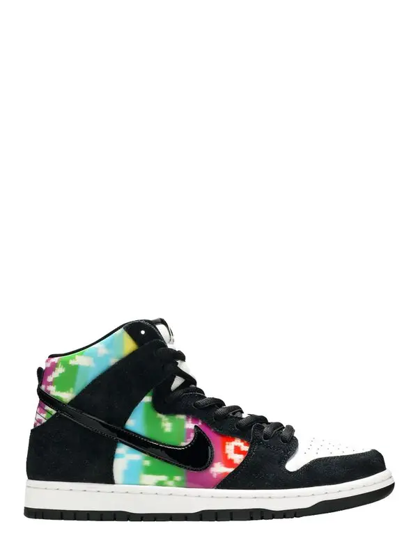 Nike Dunk High Sb ‘tv Signal - Multicolor