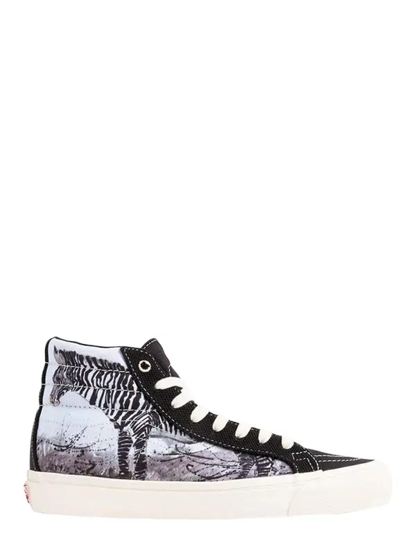 VANS Ralph Steadman X Og Sk8-hi Lx 'zebra' Sneaker - Black