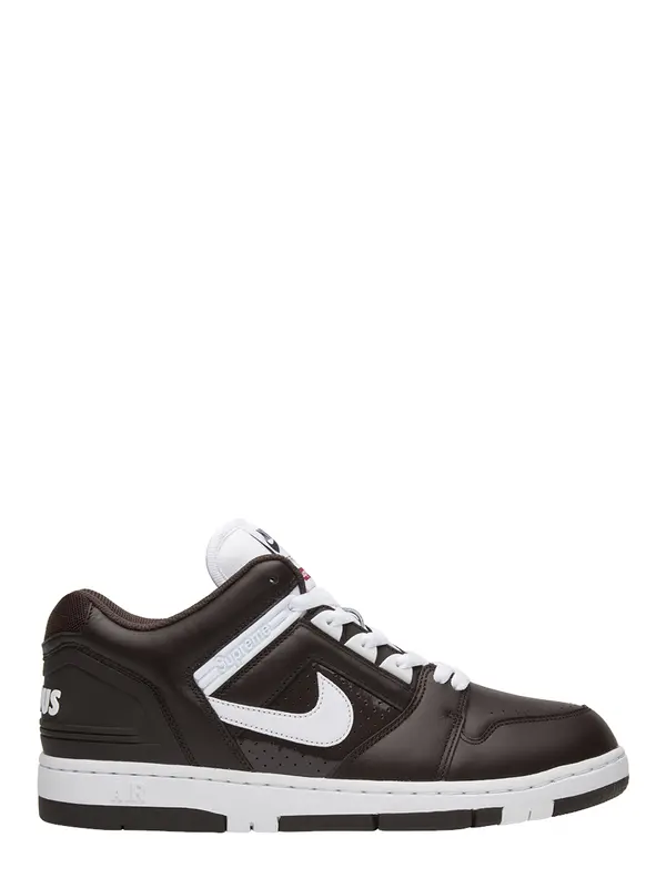Nike X Supreme Air Force 2 Sneakers - Brown