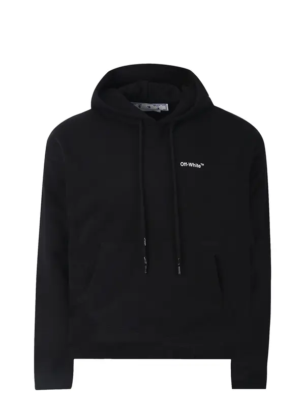 Off-White Caravaggio Deposition Over Hoodie - Black
