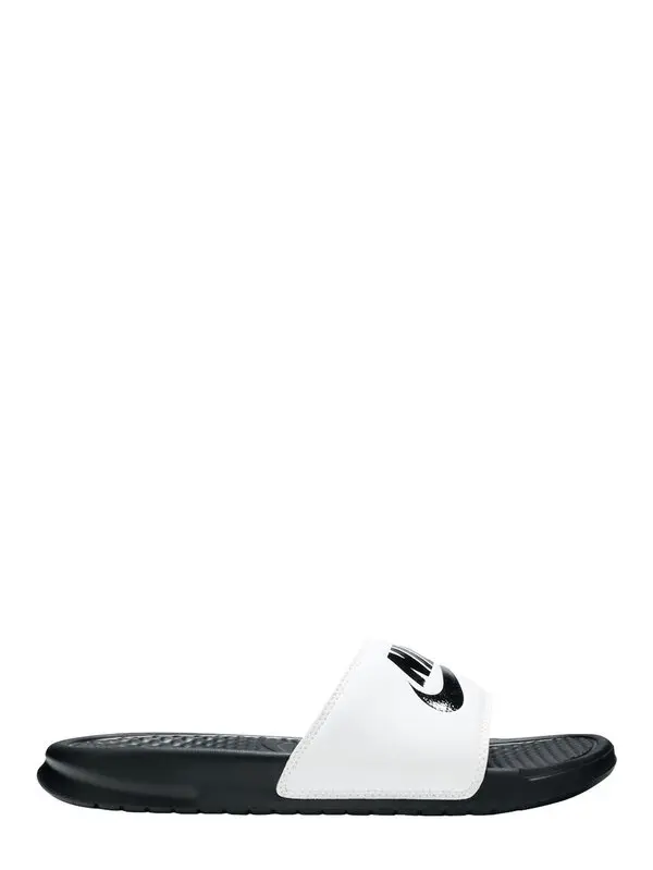 Nike Benassi Slides - White