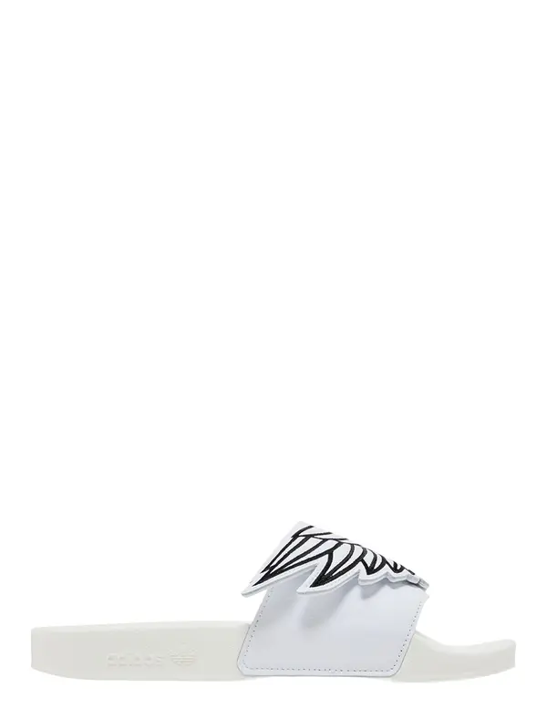 Adidas Jeremy Scott X Adilette Wings Slides - White
