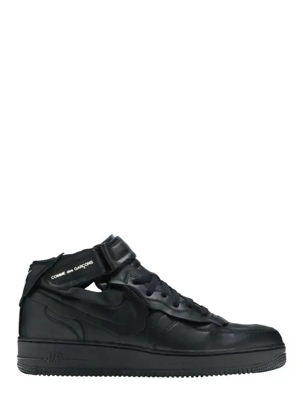Nike X Comme Des Garçons Air Force 1 Mid - Black