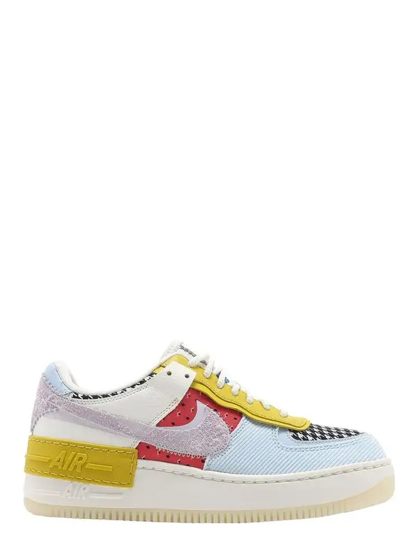 Nike Air Force 1 Shadow Patchwork Sneakers - Multicolor