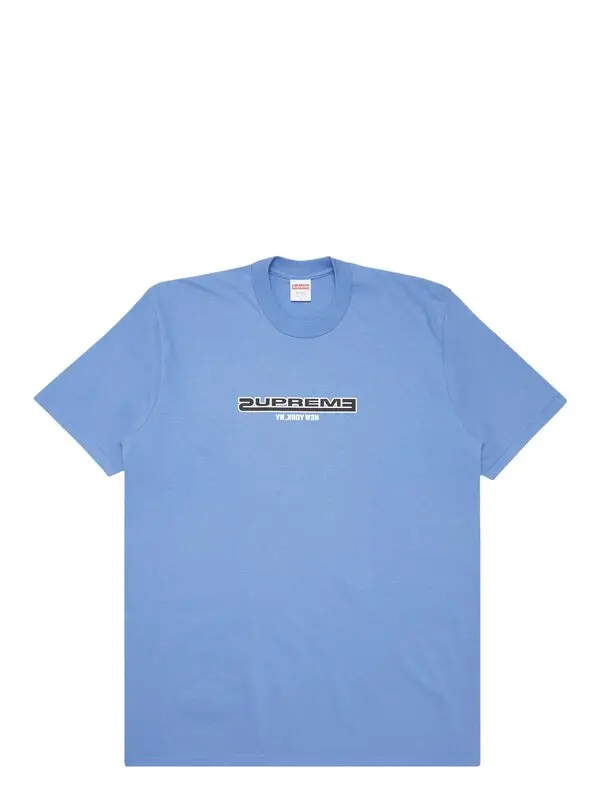 Supreme Connected Tee 'dusty Light Royal - Blue