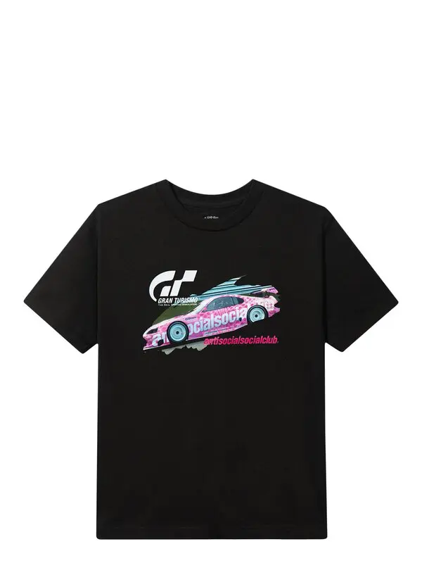 ANTI SOCIAL SOCIAL CLUB X Gran Turismo Gt500 Tee - Black