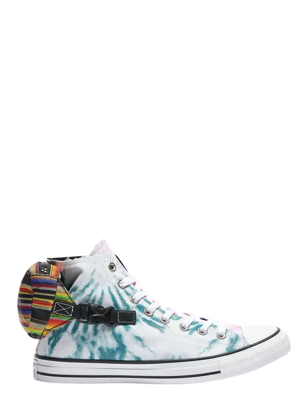CONVERSE Chuck Taylor All Star Buckle Up High Top Sneakers - Green