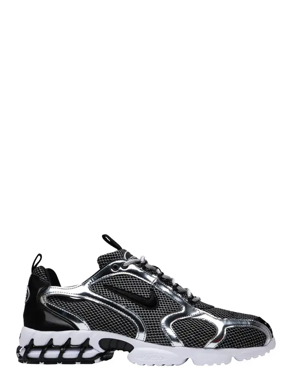 Nike Stussy X Air Zoom Spiridon Caged 2 Sneakers - Black