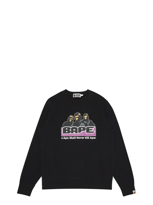 BAPE Archive Crewneck - Black