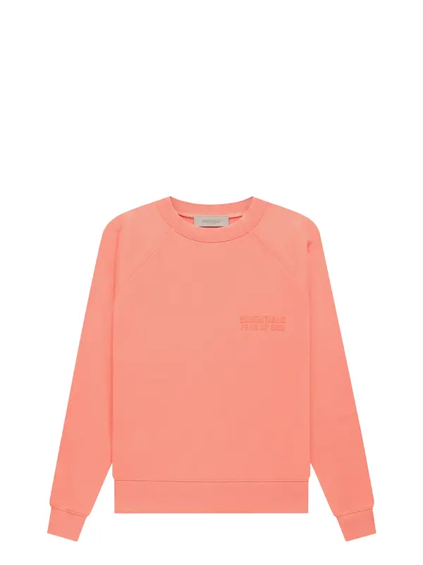 Fear Of God Fleece Crewneck - Orange