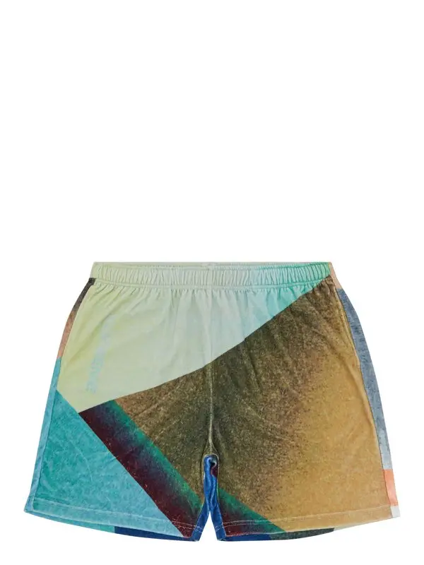 Supreme Geo Velour Short - Multicolor