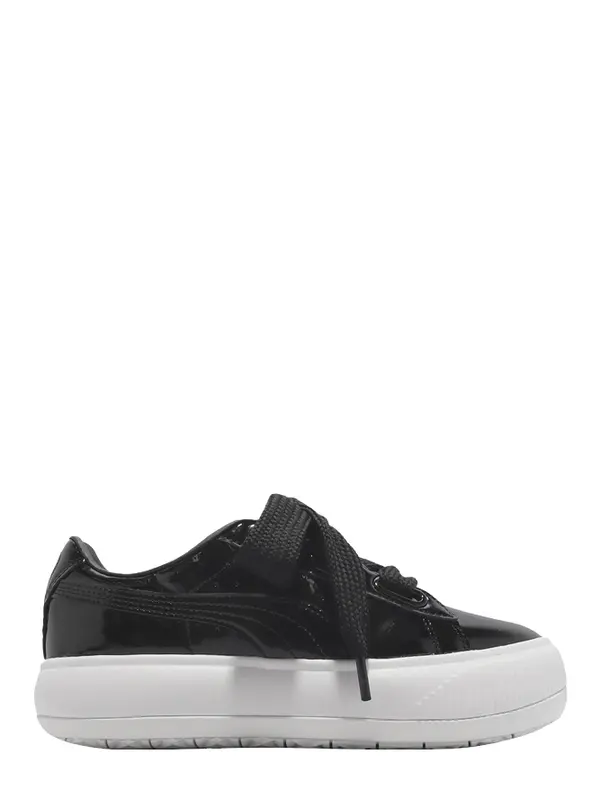PUMA Suede Mayu Heart Patent Sneakers - Black