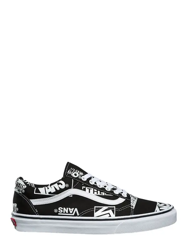VANS Old Skool 'logo Mix' Sneaker - Black