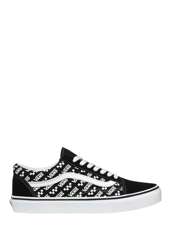 VANS Old Skool Logo Repeat Sneakers - Black