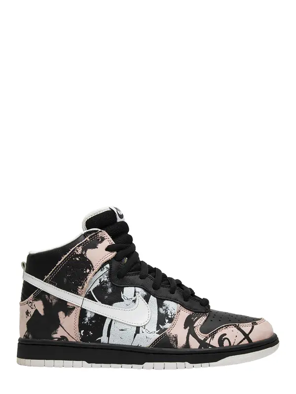 Nike Futura X Unkle X Dunk High Pro Sb Sneakers - Black