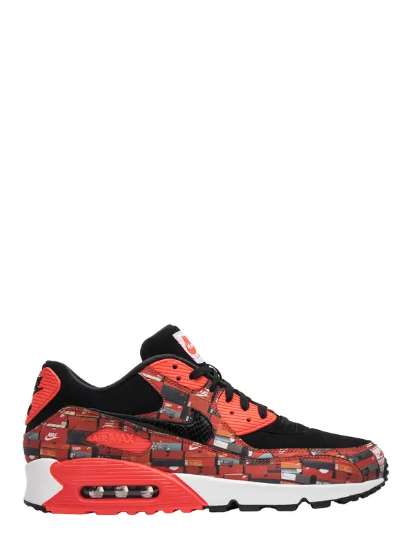 Nike Atmos X Air Max 90 Sneakers - Red