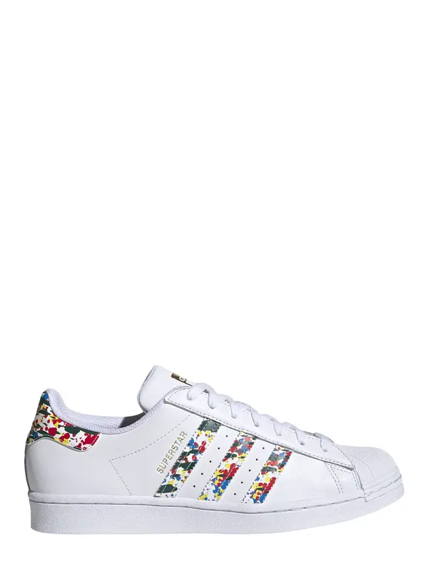 Adidas Superstar Splatter Sneakers - White