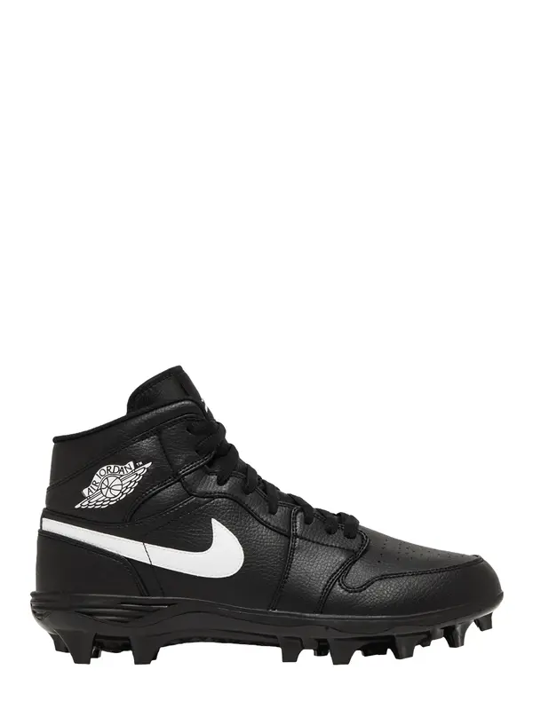JORDAN 1 Mid Td Cleat - Black