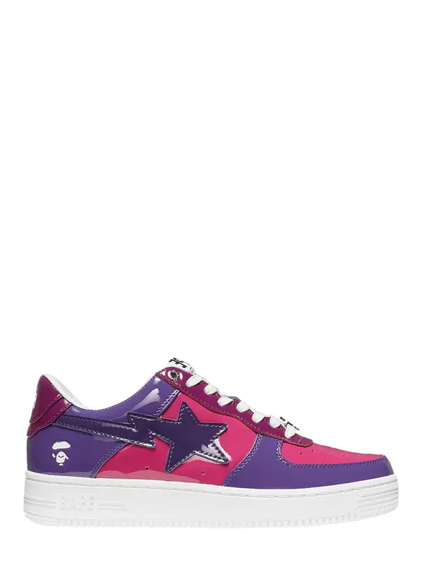 BAPE Bapesta Low M1 Sneakers - Purple