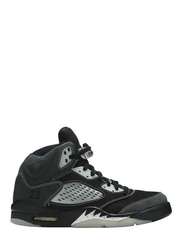 JORDAN 5 Retro 'anthracite' High-top Sneakers - Black