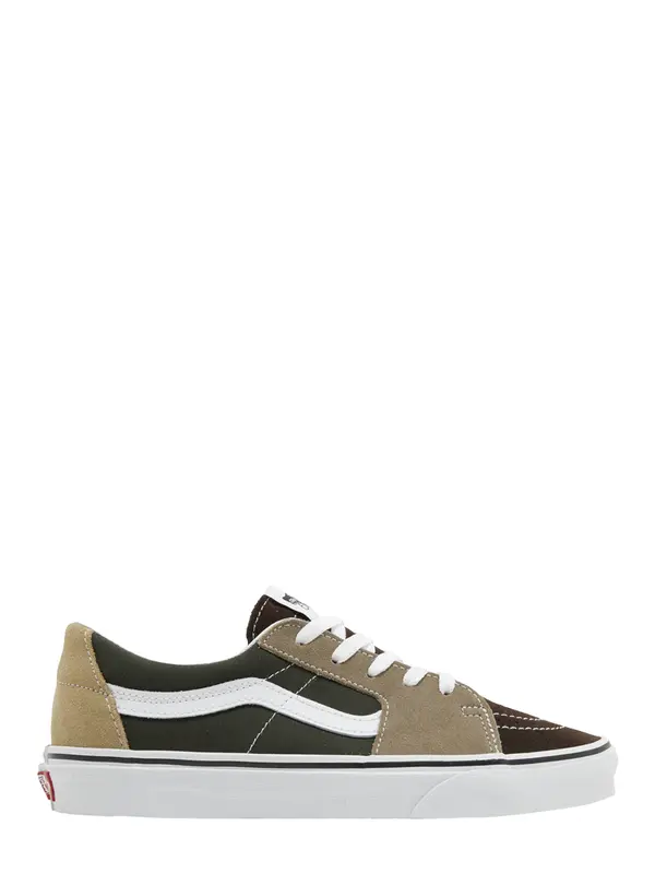 VANS Sk8-low Color Block Sneakers - Brown