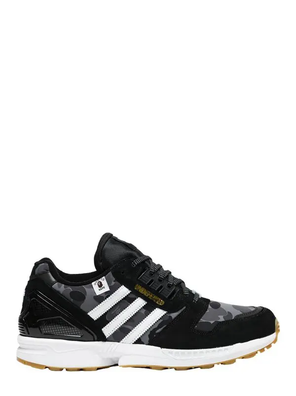 Adidas Bape X Undefeated X Zx 8000 ‘a-zx Series Camo - Black