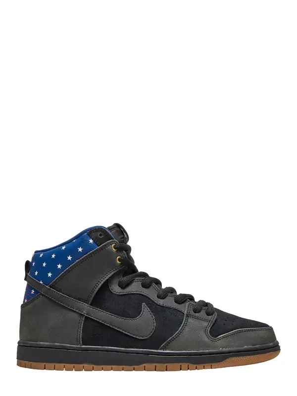 Nike Dunk High Premium Sb 'stars' Sneakers - Black