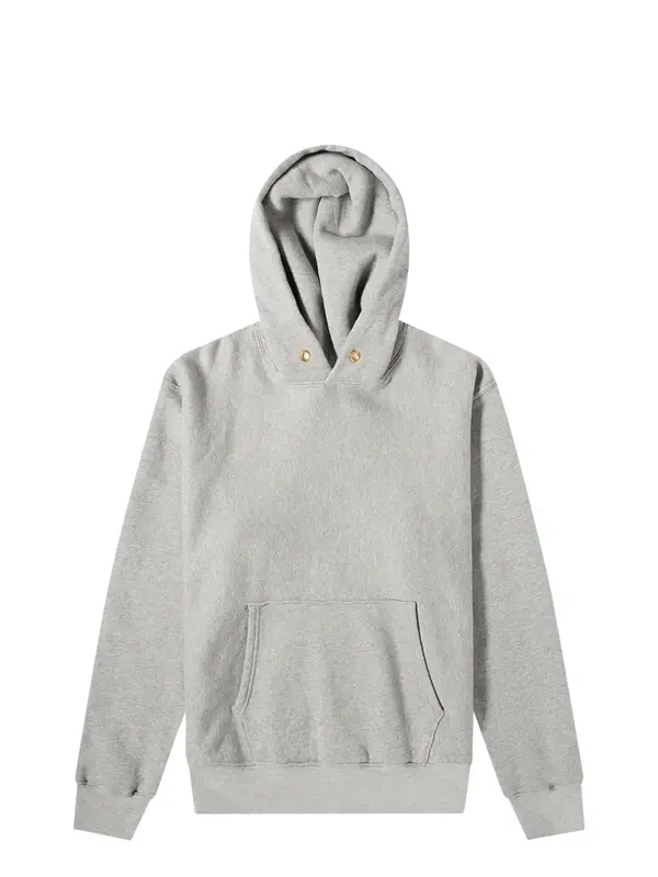 LES TIEN Cropped Hoodie - Grey