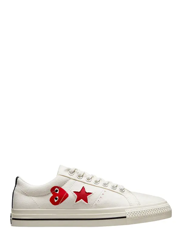 CONVERSE Comme Des Garçons Play X One Star - Cream
