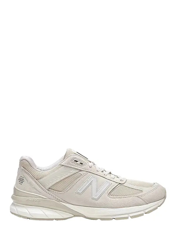 NEW BALANCE Slow Steady Club X 990v5 Made In Usa Sneakers - Cream