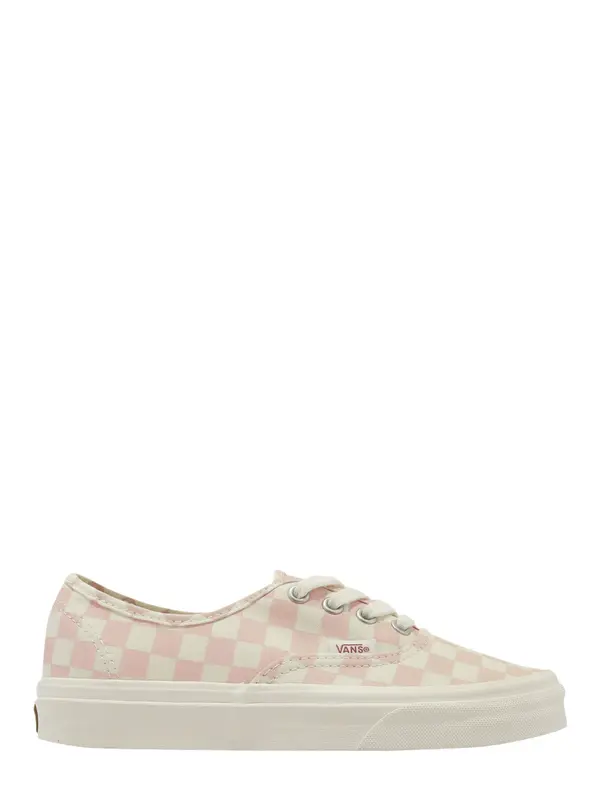 VANS Authentic Eco Theory Checkerboard Sneakers - Pink