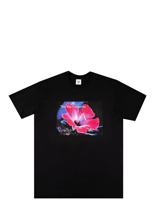 Supreme X Yohji Yamamoto This Was Tomorrow Tee - Black