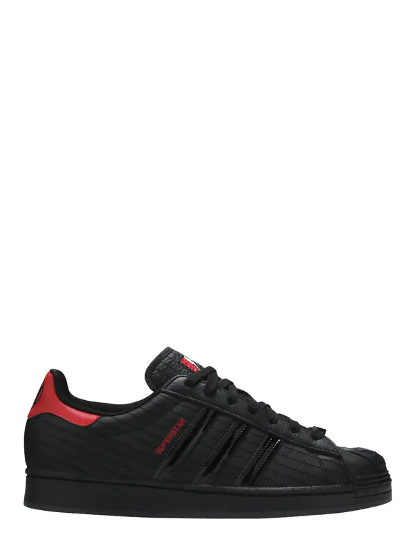 Adidas Star Wars X Superstar 'darth Vader' Sneakers - Black