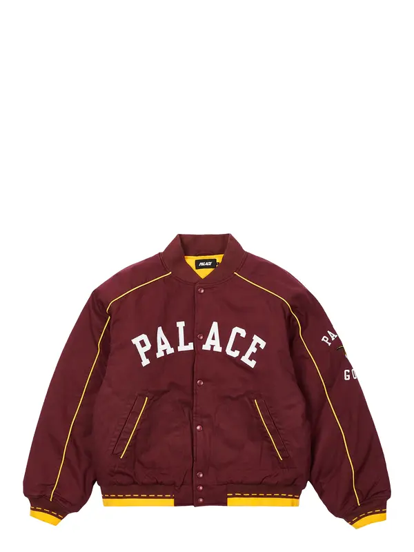 PALACE Goats Varsity Jacket - Red