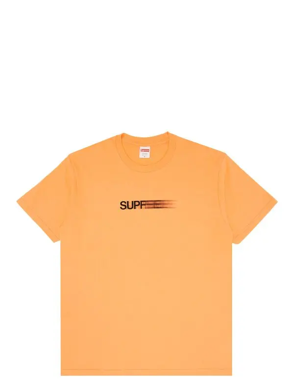 Supreme Motion Logo Tee 'peach - Orange